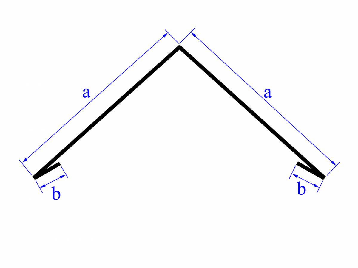 Firstblech aus Titan-Zink (2m lang) kaufen bei Blechshop24